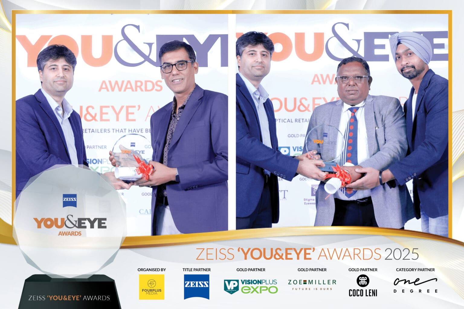 ZEISS ‘YOU&EYE’ AWARDS 2025: Winners Of Best Product Portfolio – Retail Chain (All India) | You ...